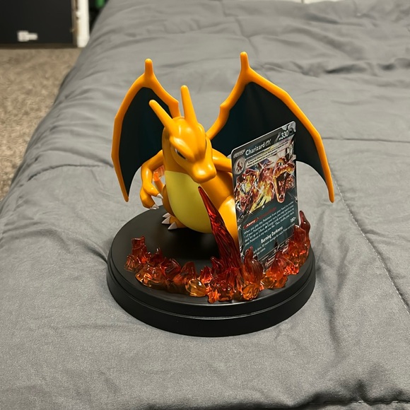 Pokemon | Toys | Charizard Card Display Figure | Poshmark